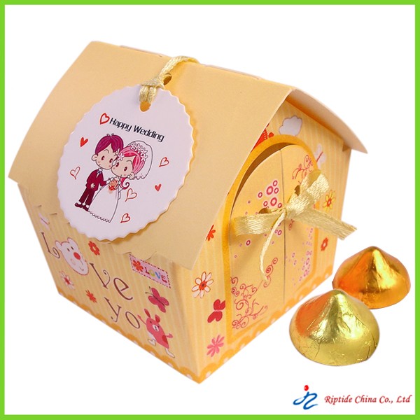 Yesllow Candy Paper Box | Nice Gift Box
